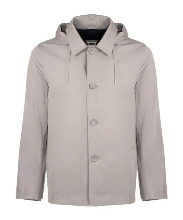 Herno Drawstring Hooded Coat