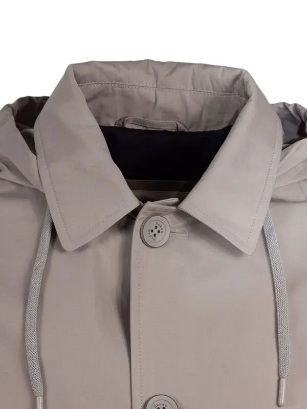 Herno Drawstring Hooded Coat