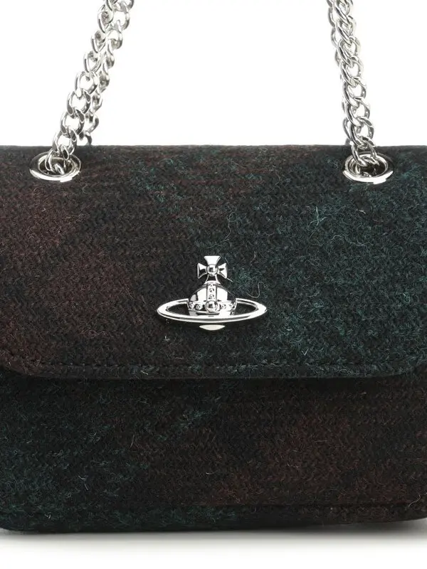 VIVIENNE WESTWOOD Orb Plaque Chain Shoulder Bag