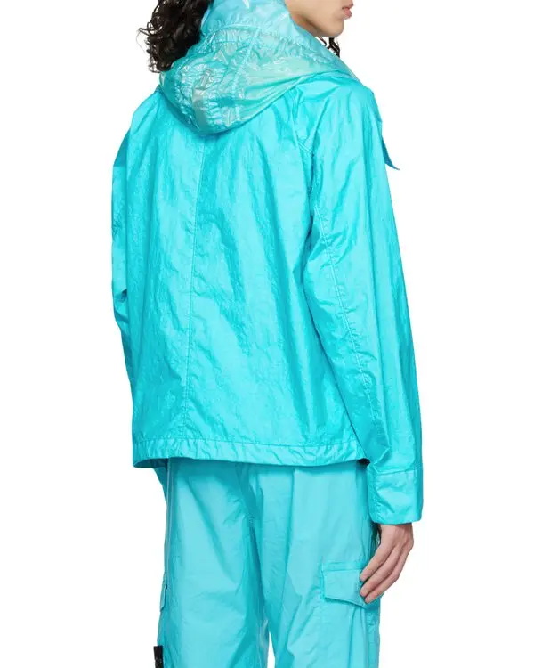 Stone Island Logo Patch Zipped Jacket
