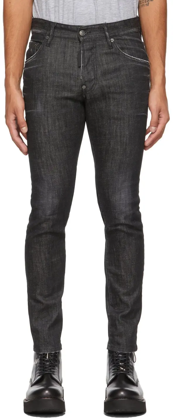 Dsquared2 Distressed Slim-fit Jeans