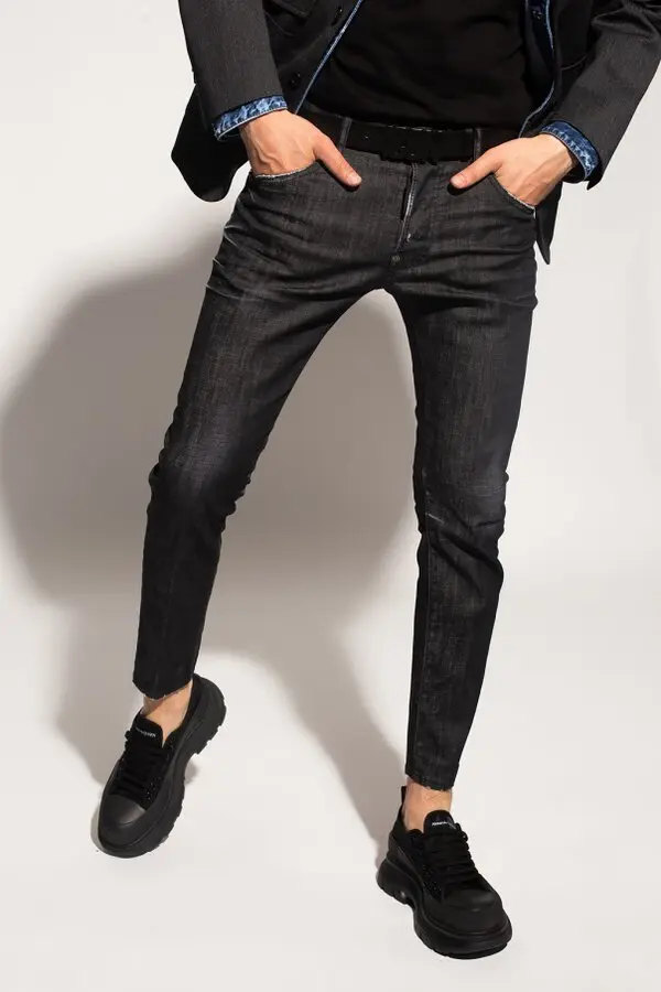 Dsquared2 Distressed Slim-fit Jeans