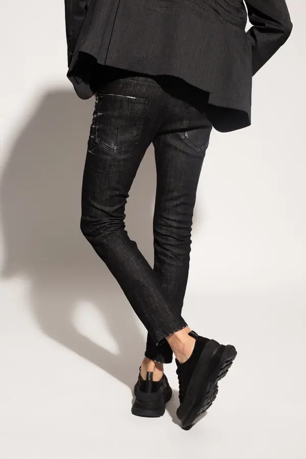 Dsquared2 Distressed Slim-fit Jeans