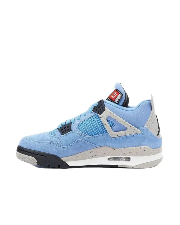 Nike Jordan 4 Retro Logo Details Casual Sneakers