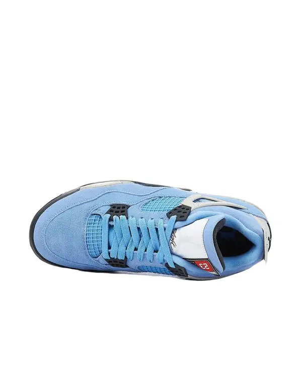 Nike Jordan 4 Retro Logo Details Casual Sneakers