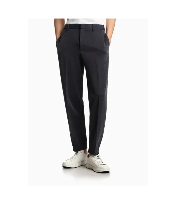 Emporio Armani Striped Casual Trousers