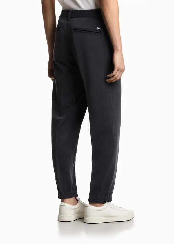 Emporio Armani Striped Casual Trousers
