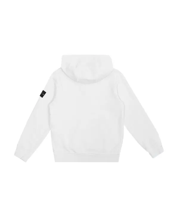 Stone Island Compass-logo Cotton Hoodie