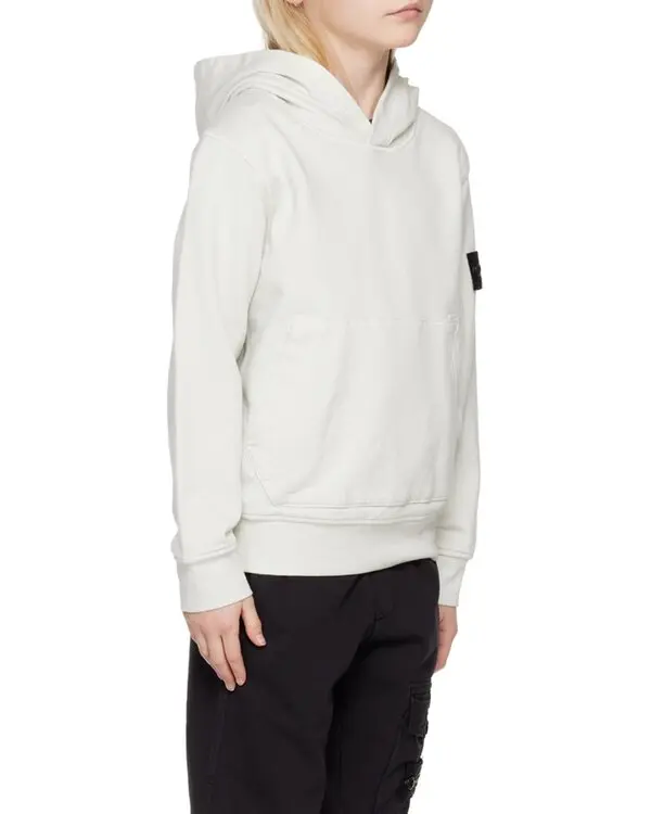 Stone Island Compass-logo Cotton Hoodie