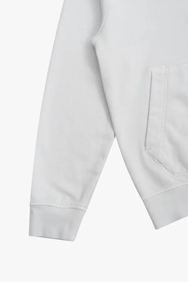 Stone Island Compass-logo Cotton Hoodie