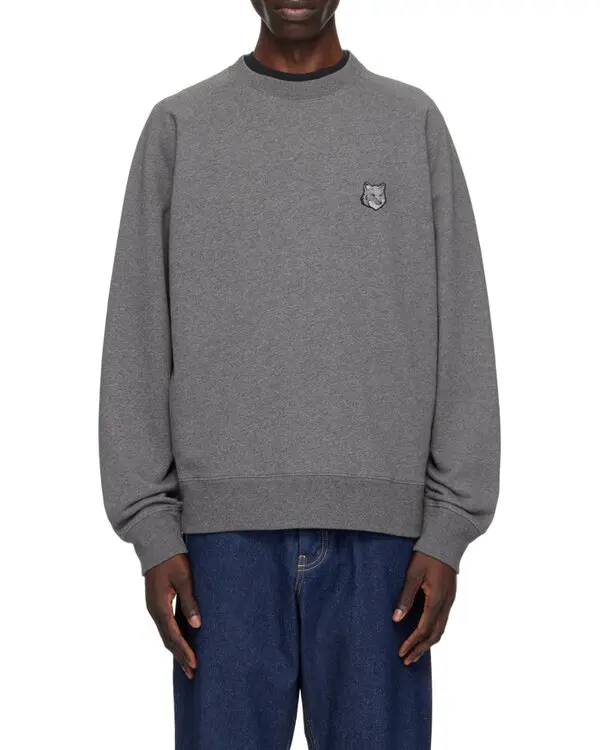 Maison Kitsuné Bold Fox Head Patch Oversized Sweatshirt