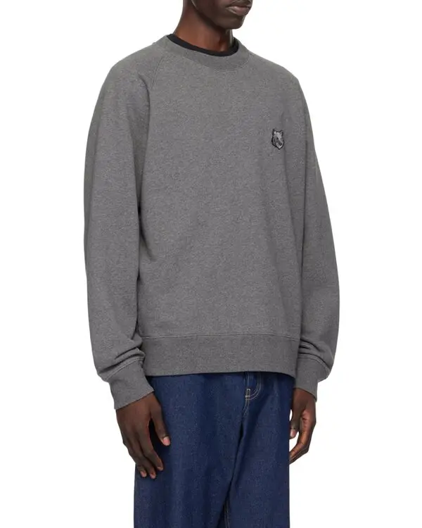 Maison Kitsuné Bold Fox Head Patch Oversized Sweatshirt