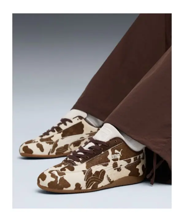 PUMA Speedcat Print Lace-up Sneakers