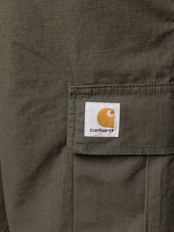 Carhartt Work In Progress Logo Patch Cargo Shorts