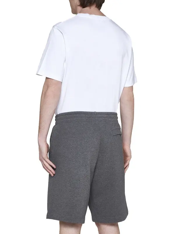Maison Kitsuné Bold Fox Head Patch Oversize Jog Shorts