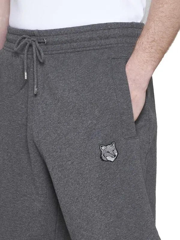 Maison Kitsuné Bold Fox Head Patch Oversize Jog Shorts