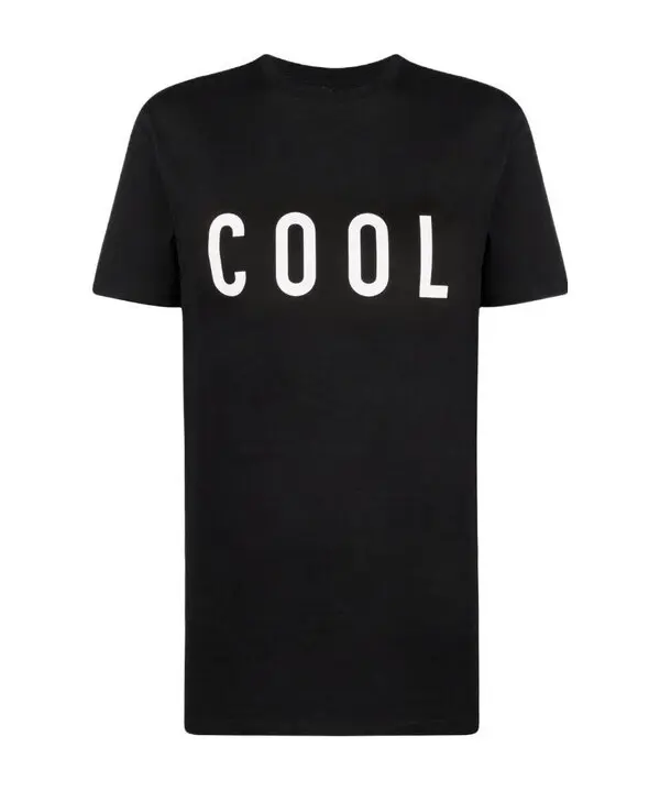 Dsquared2 Slogan-print Short-sleeve T-shirt - Black