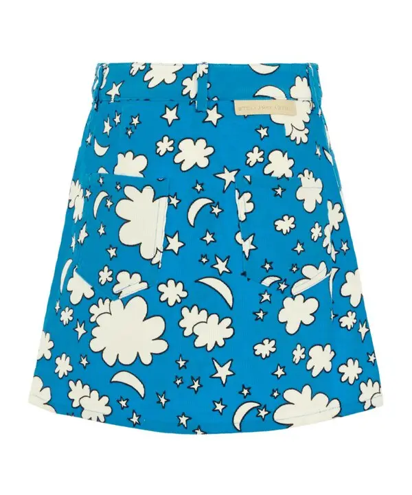 Stella McCartney Cloud Print Skirt