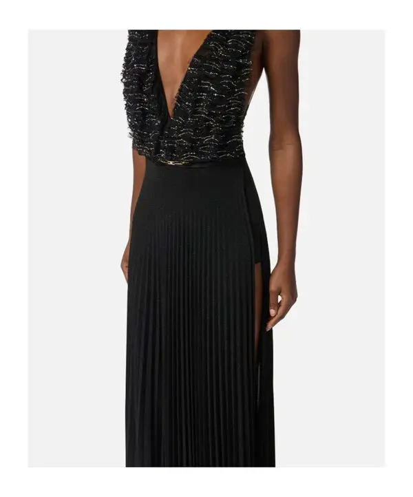 Elisabetta Franchi Tulle Red Carpet Dress