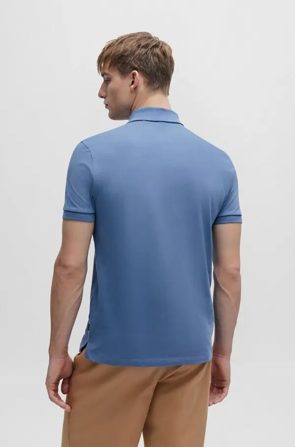 Hugo Boss Logo-appliqué Polo Shirt