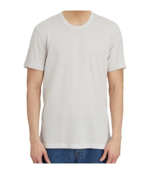 JAMES PERSE Short-sleeved Crewneck T-shirt - White