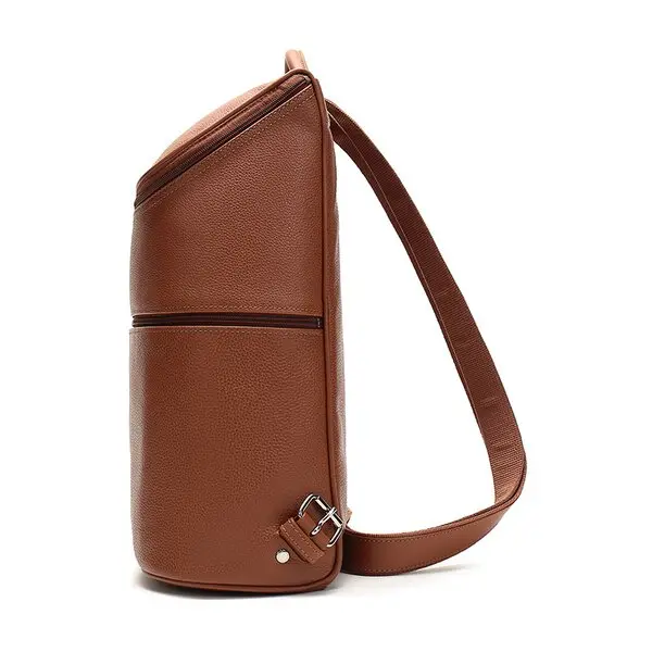 Longchamp Le Foulonné Grained-leather Backpack