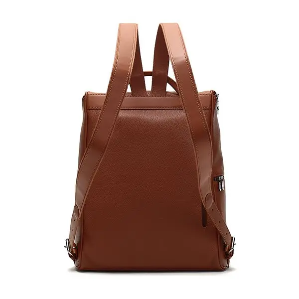 Longchamp Le Foulonné Grained-leather Backpack