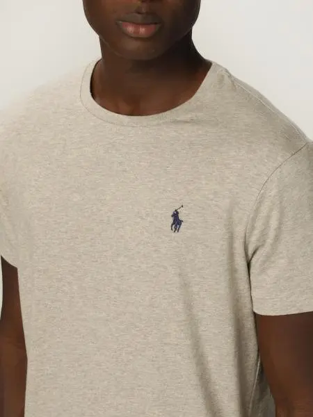 Polo Ralph Lauren Logo Short Sleeve T-shirt - Nude