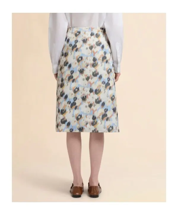 Marni Abstract Print Skirt