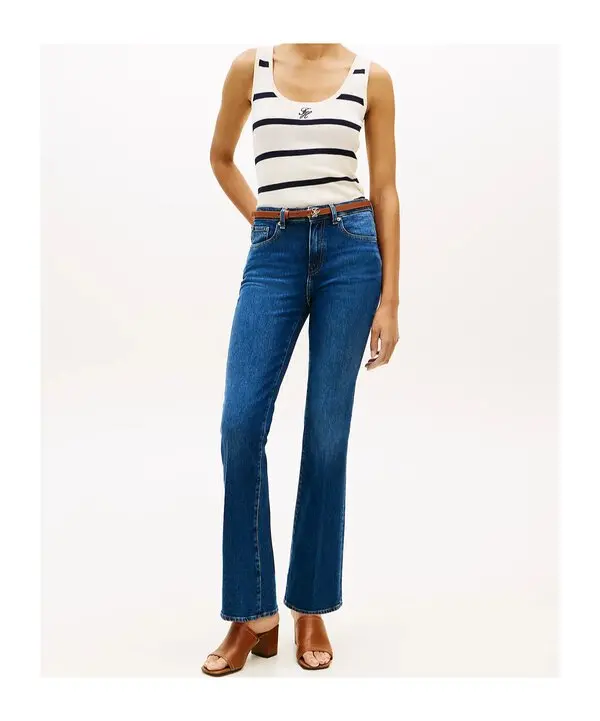 Tommy Hilfiger Striped Knit Tank Top