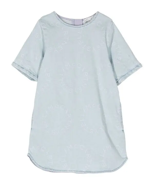Stella McCartney Logo-print Denim Dress