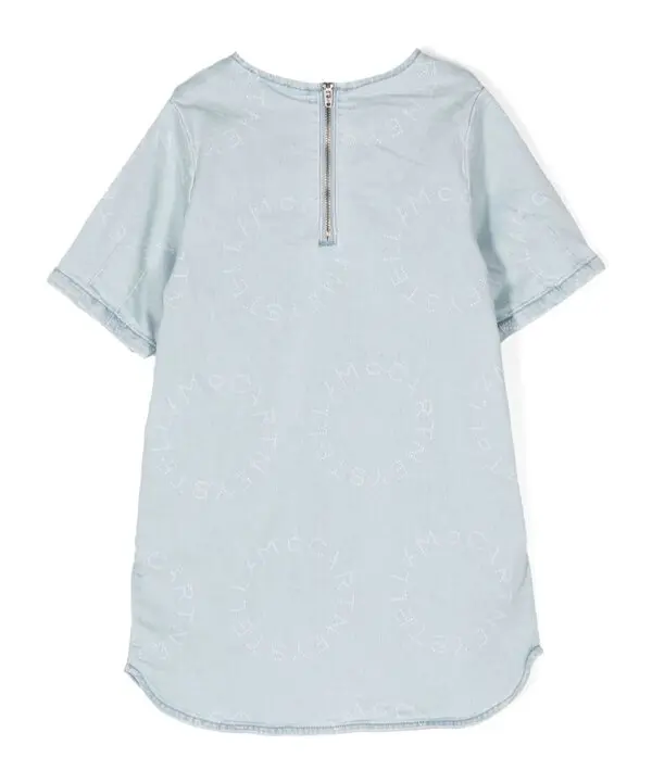Stella McCartney Logo-print Denim Dress