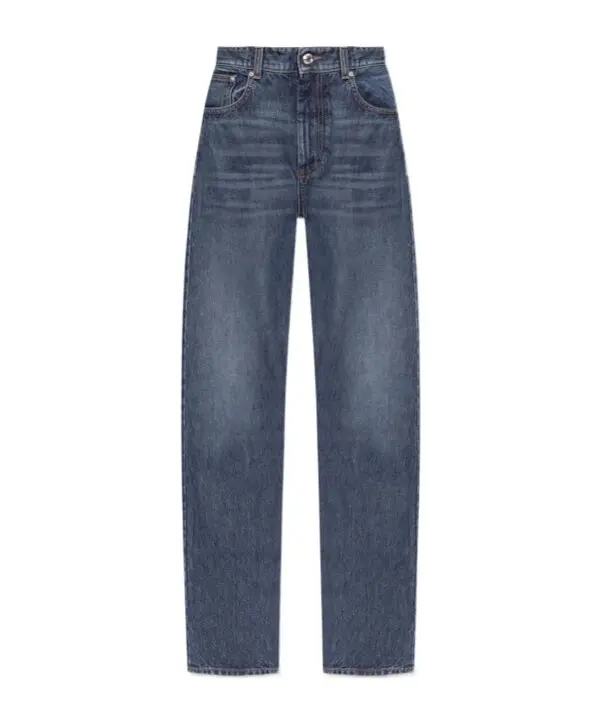 Sportmax Tasso Straight Leg Jeans - Blue