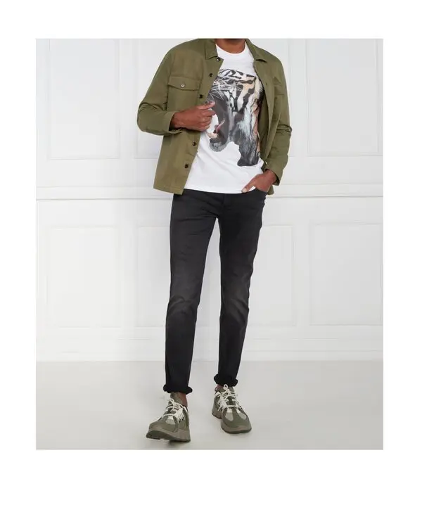 Hugo Boss Belt Loop Jeans - Dark Grey