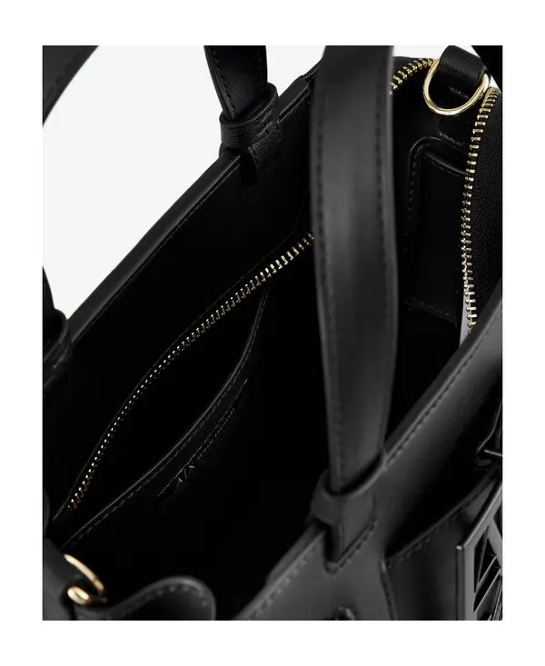 Armani Exchange Logo Structured Tote
