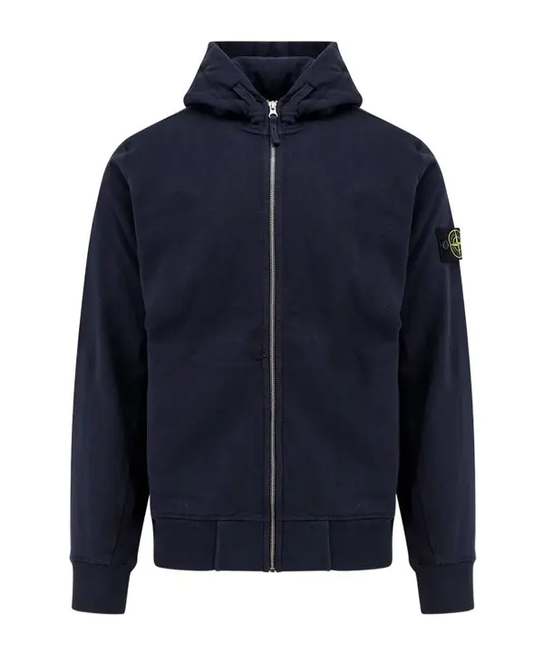 Stone Island Zip-up Hooded Jacket