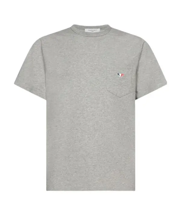 Maison Kitsuné Fox-patch Cotton T-shirt