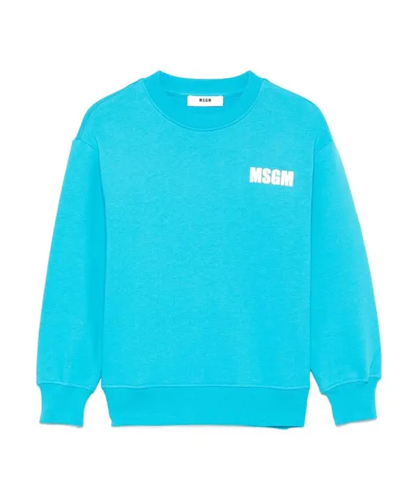 MSGM Logo-print Sweatshirt