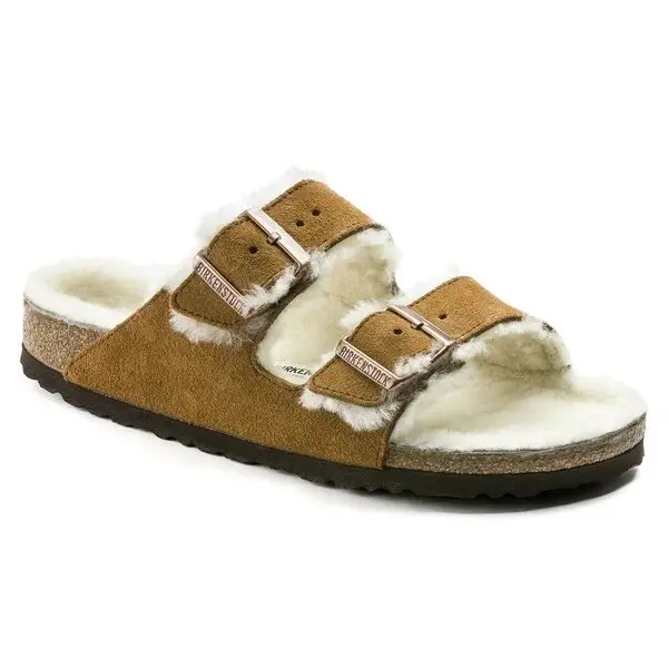 BIRKENSTOCK Logo Slippers
