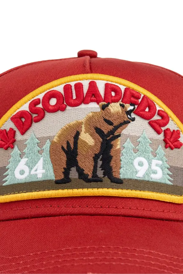 Dsquared2 Logo Patch Baseball Cap