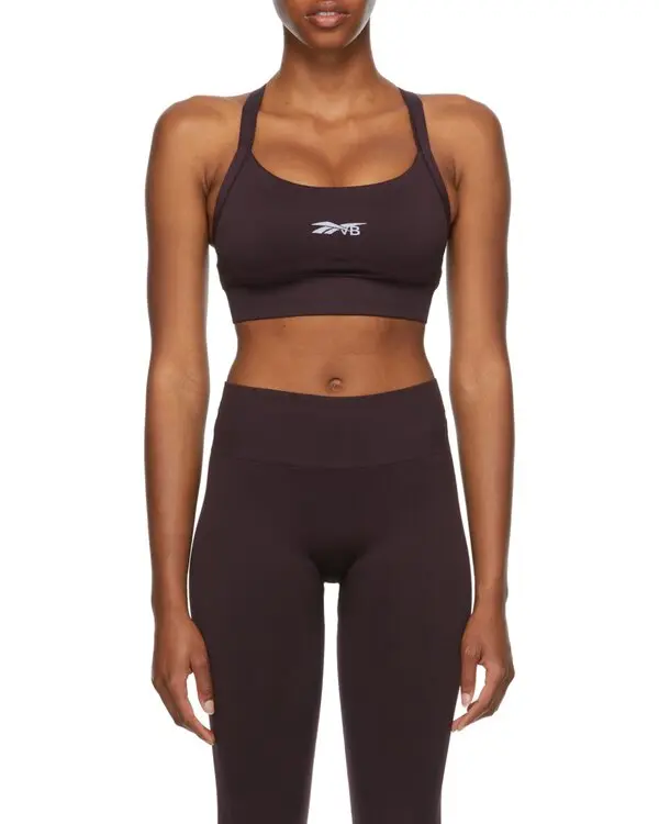 REEBOK Jacquard-logo Sports Bra
