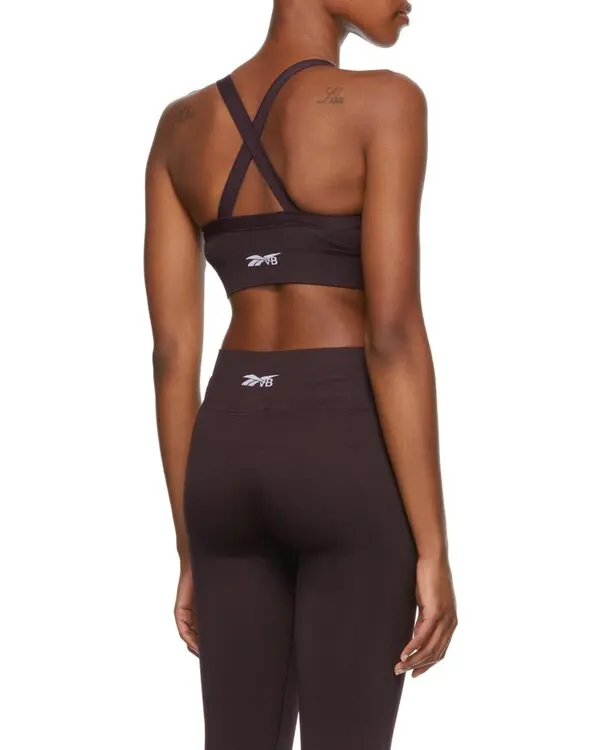 REEBOK Jacquard-logo Sports Bra