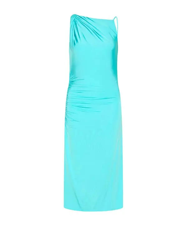 Marella Stretch Jersey Dress - Turquoise