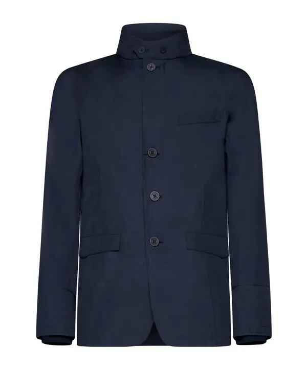 Herno High-neck Single-breasted Jacket