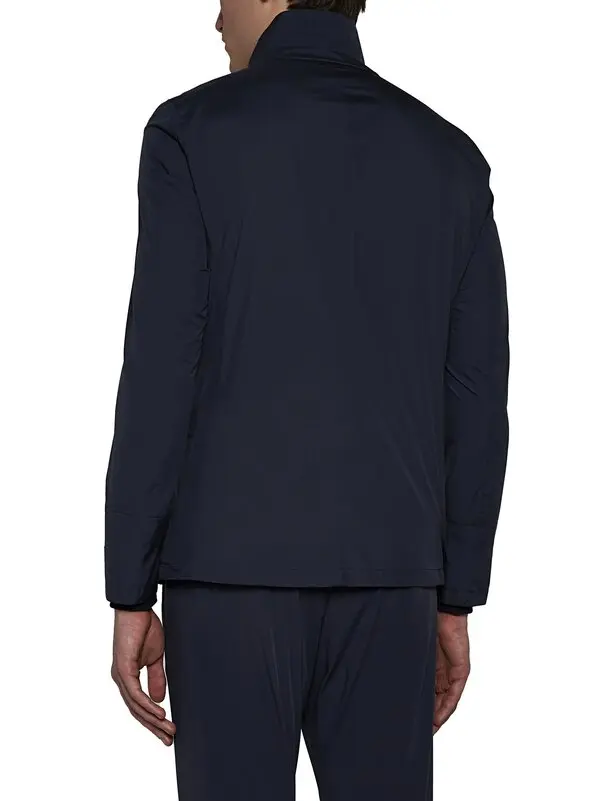 Herno High-neck Single-breasted Jacket