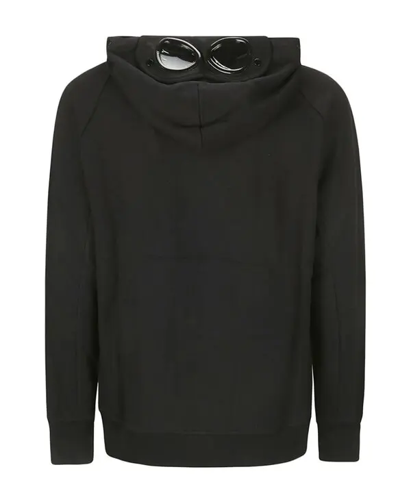 C.P. COMPANY Diagonal Raised Fleece Goggle Hoodie