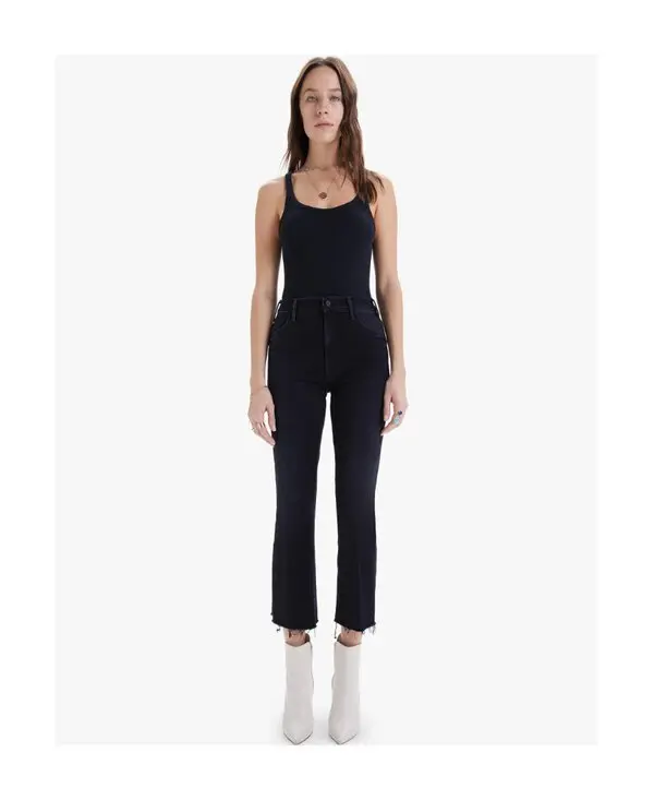 MOTHER The Hustler Ankle Fray Jeans