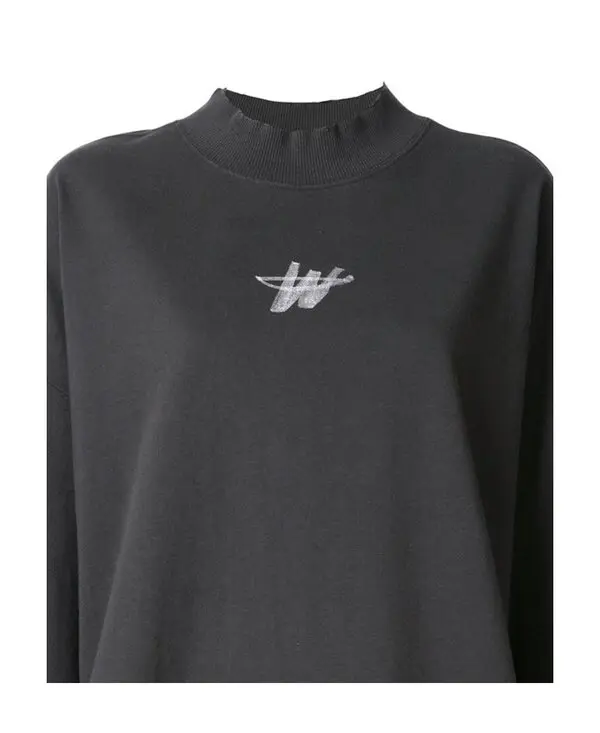 We11Done Distressed-hem Sweatshirt