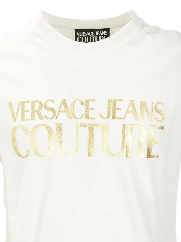 Versace Logo-printed Crewneck T-shirt