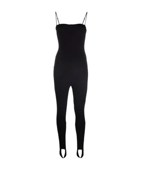 Amina Muaddi Stirrup-cuff Fitted Bodysuit